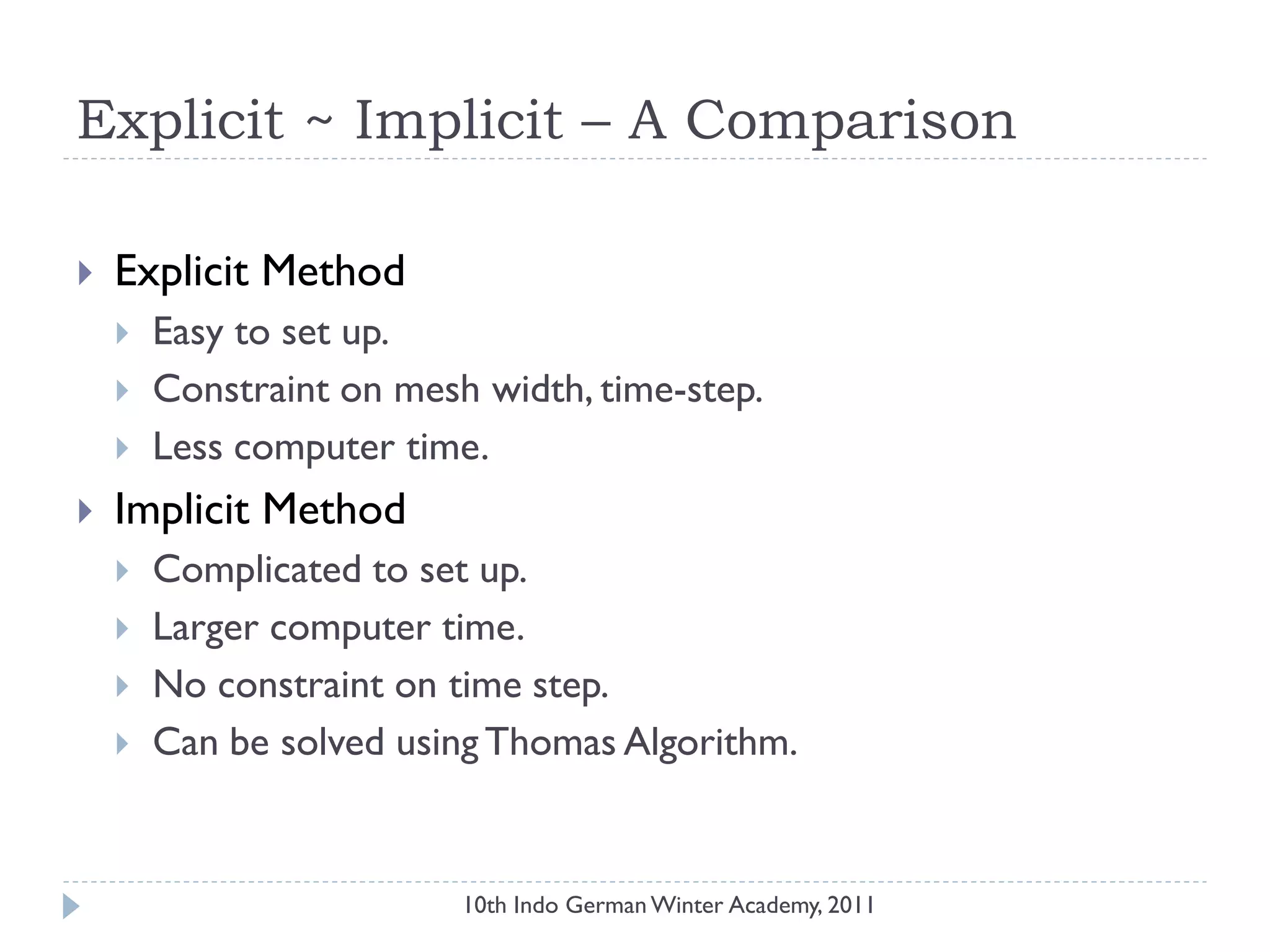 Fundamentals of Finite Difference Methods | PDF