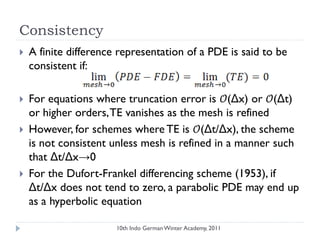 Fundamentals of Finite Difference Methods | PDF