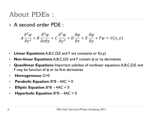 Fundamentals Of Finite Difference Methods Ppt