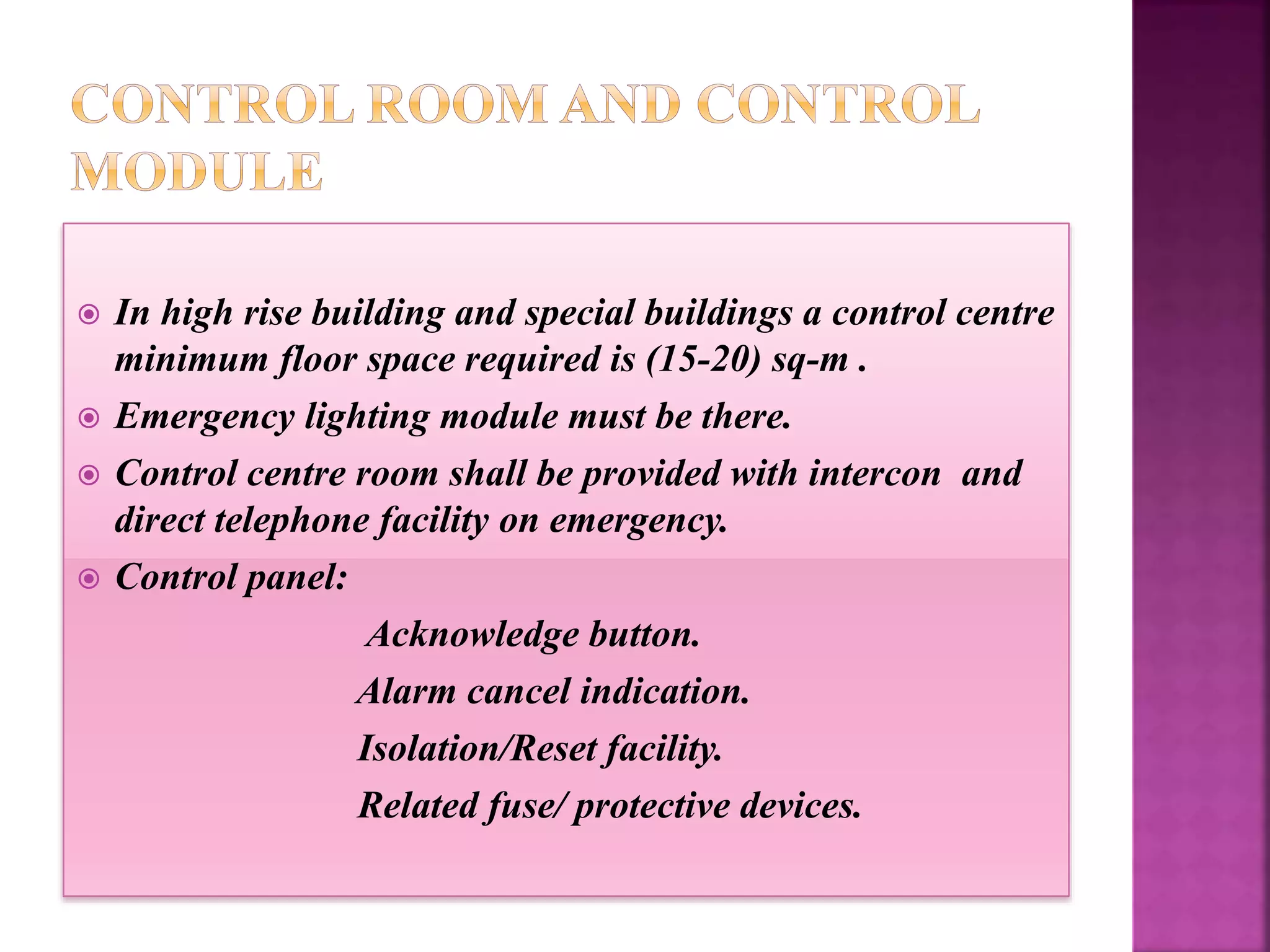Fundamentals of Fire Alarm System | PPTX