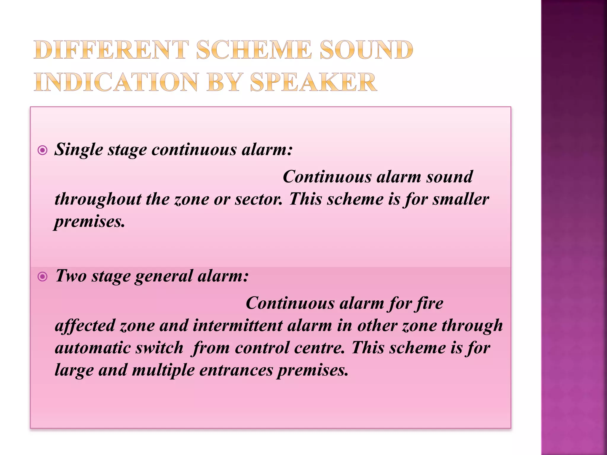 Fundamentals of Fire Alarm System | PPTX