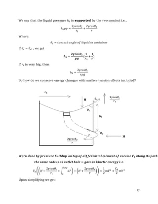 DERIVATION OF THE MODIFIED BERNOULLI EQUATION WITH VISCOUS EFFECTS ...