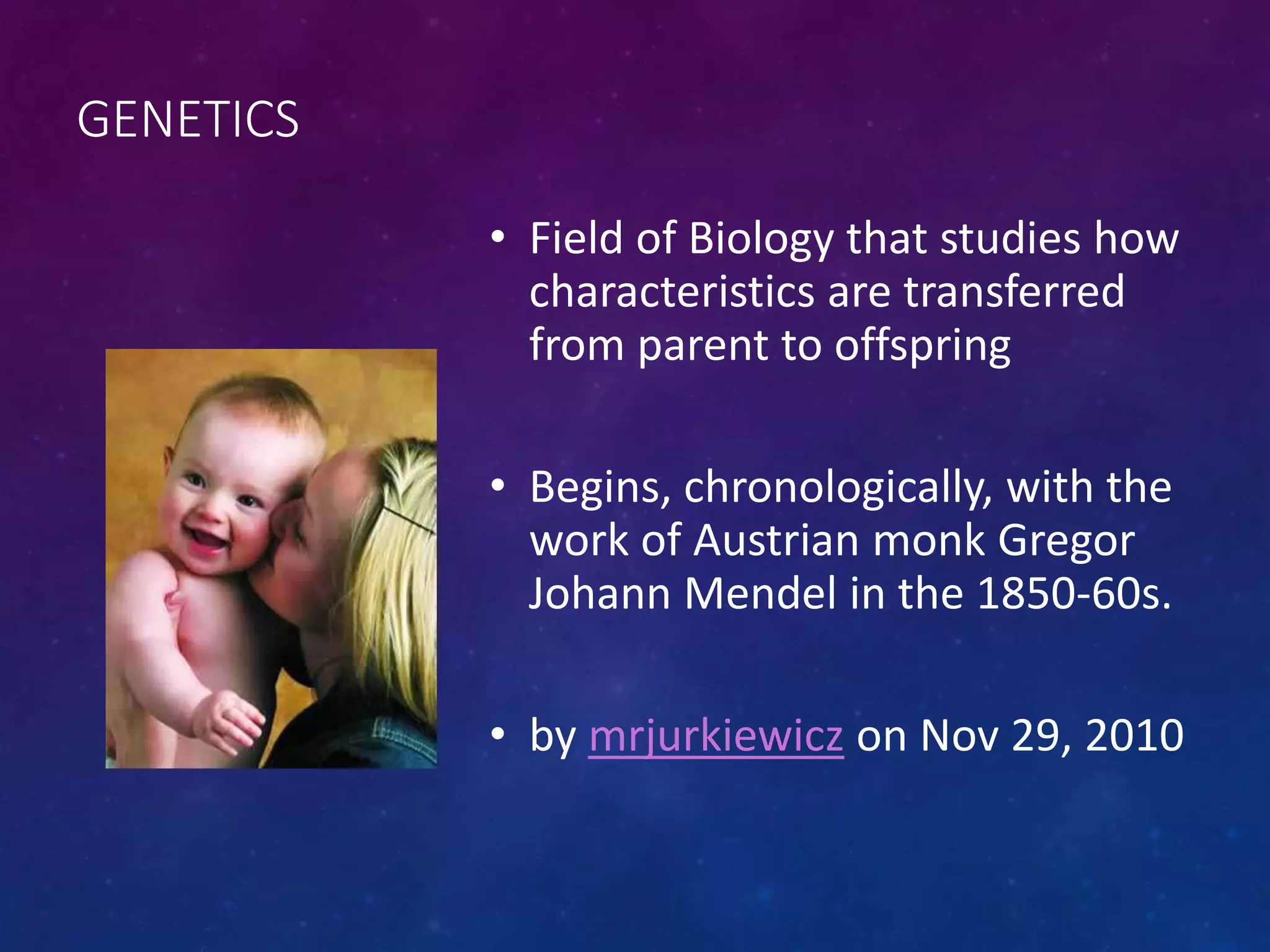 Fundamentals of genetics | PPT