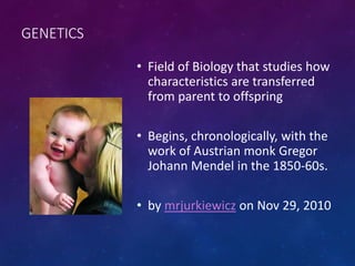Fundamentals of genetics | PPT
