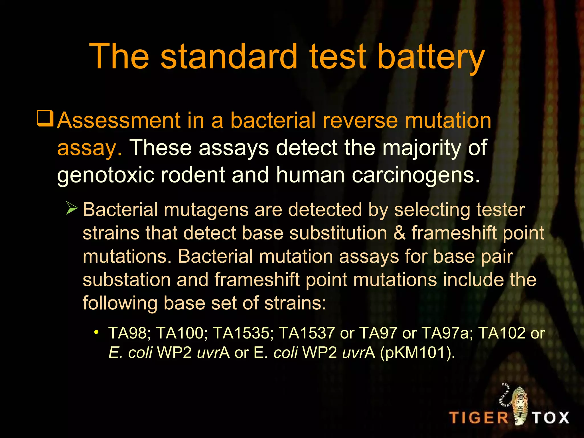 Fundamentals Of Genetic Toxicology In The Pharmaceutical Industry Sept ...