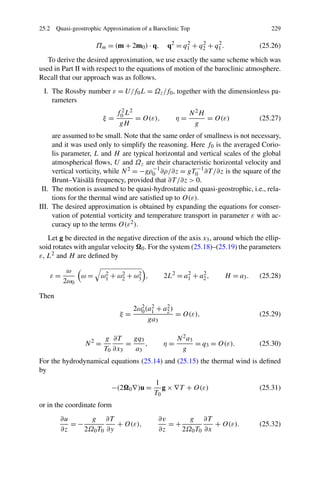 Fundamentals of geophysical hydrodynamics | PDF