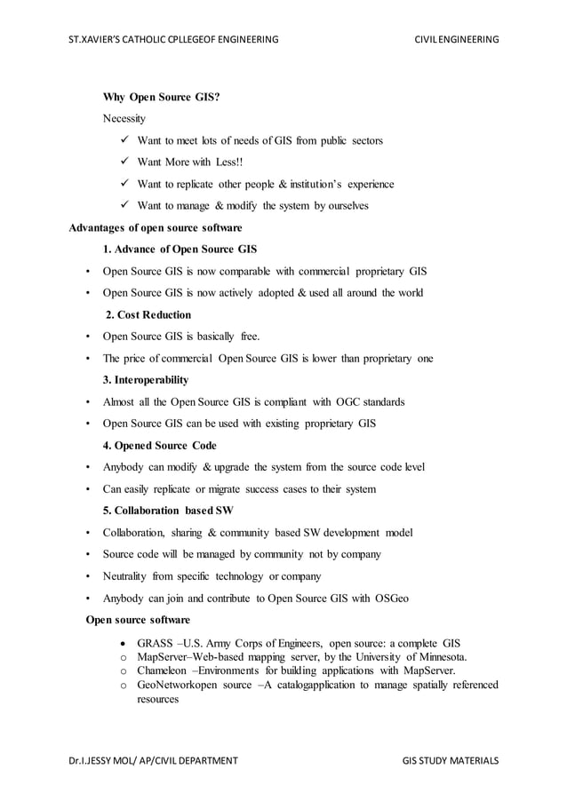 Fundamentals of gis | PDF
