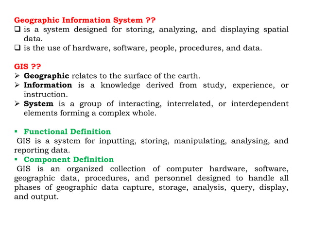 Fundamentals of GIS | PDF