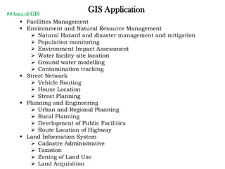 Fundamentals of GIS | PDF