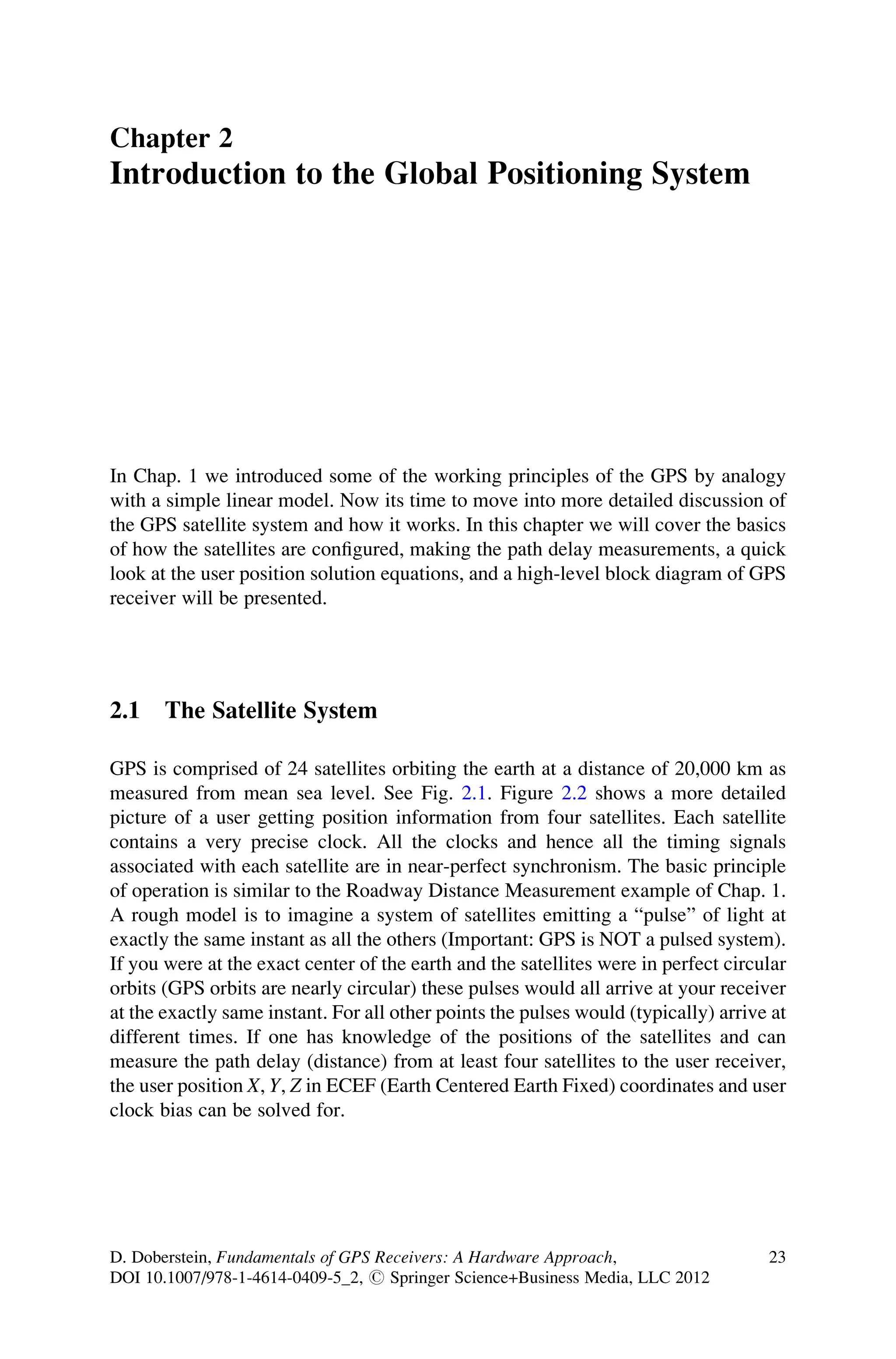 Fundamentals of gps receivers | PDF