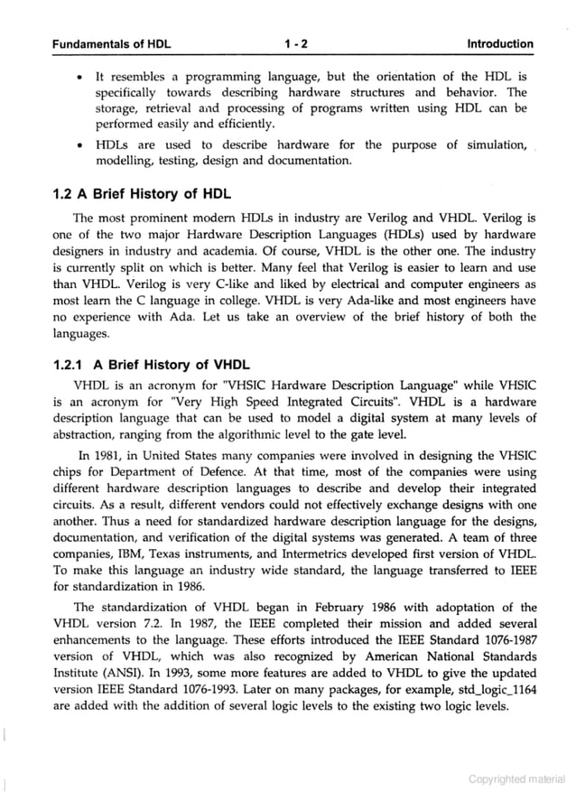 Fundamentals of HDL (first 4 chapters only) - Godse | PDF | Desktop ...