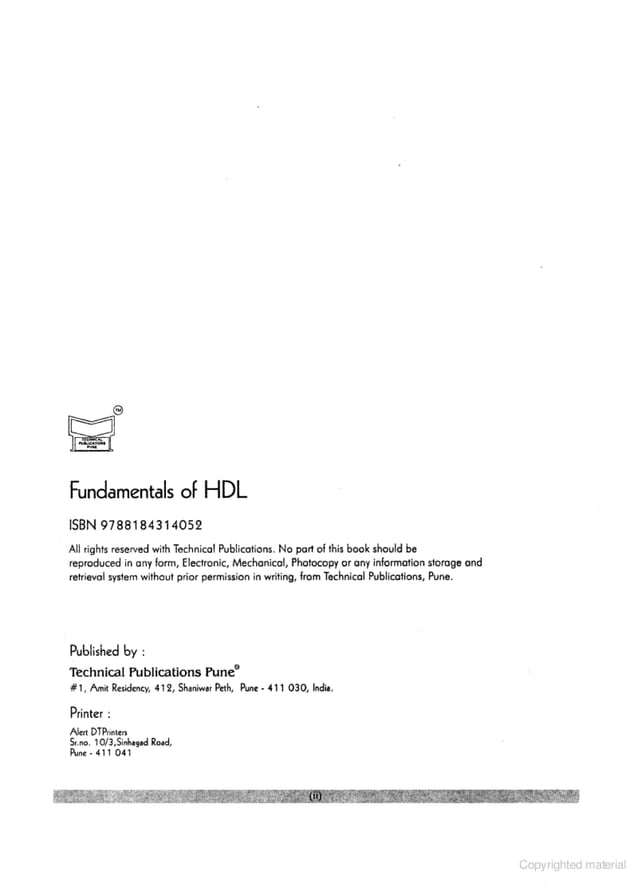 Fundamentals of HDL (first 4 chapters only) - Godse | PDF | Desktop ...