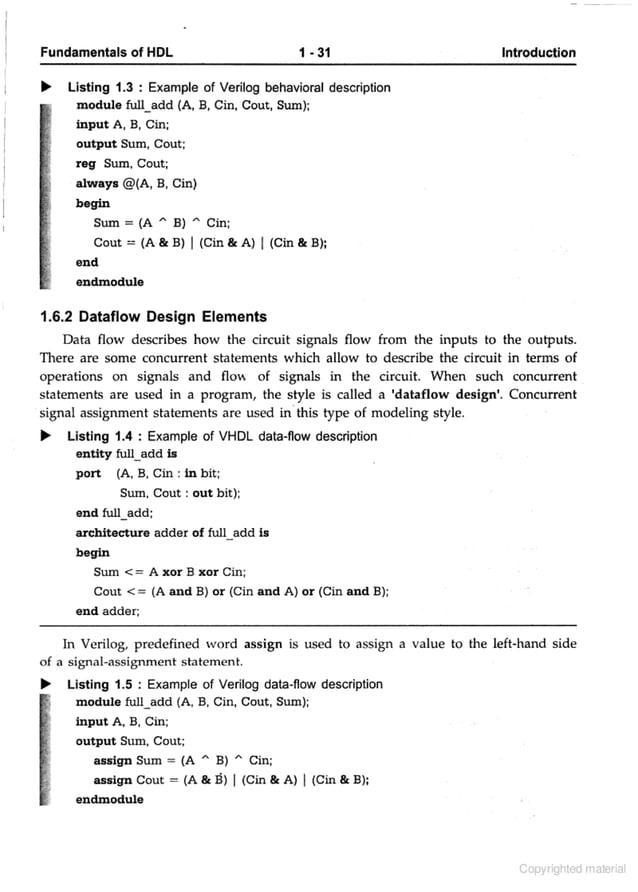 Fundamentals of HDL (first 4 chapters only) - Godse | PDF | Desktop ...