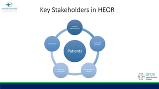 Fundamentals of Health Economics and Outcomes Research (HEOR) | PPTX