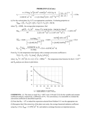 Fundamentals of Heat and Mass Transfer: Exercise Solutions, 6th Edition ...