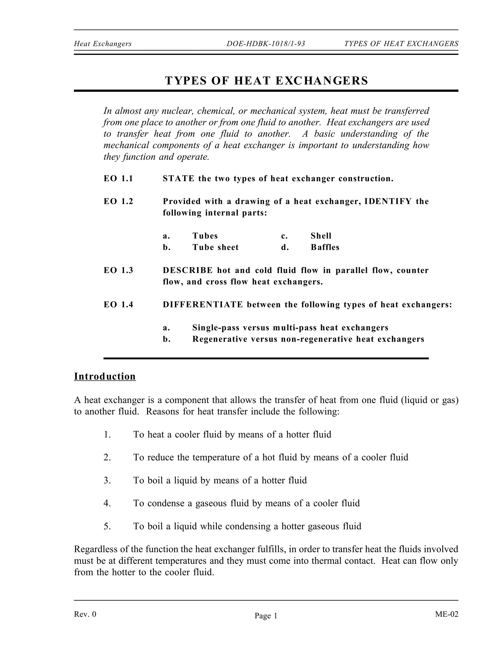 Fundamentals of heat exchangers | PDF