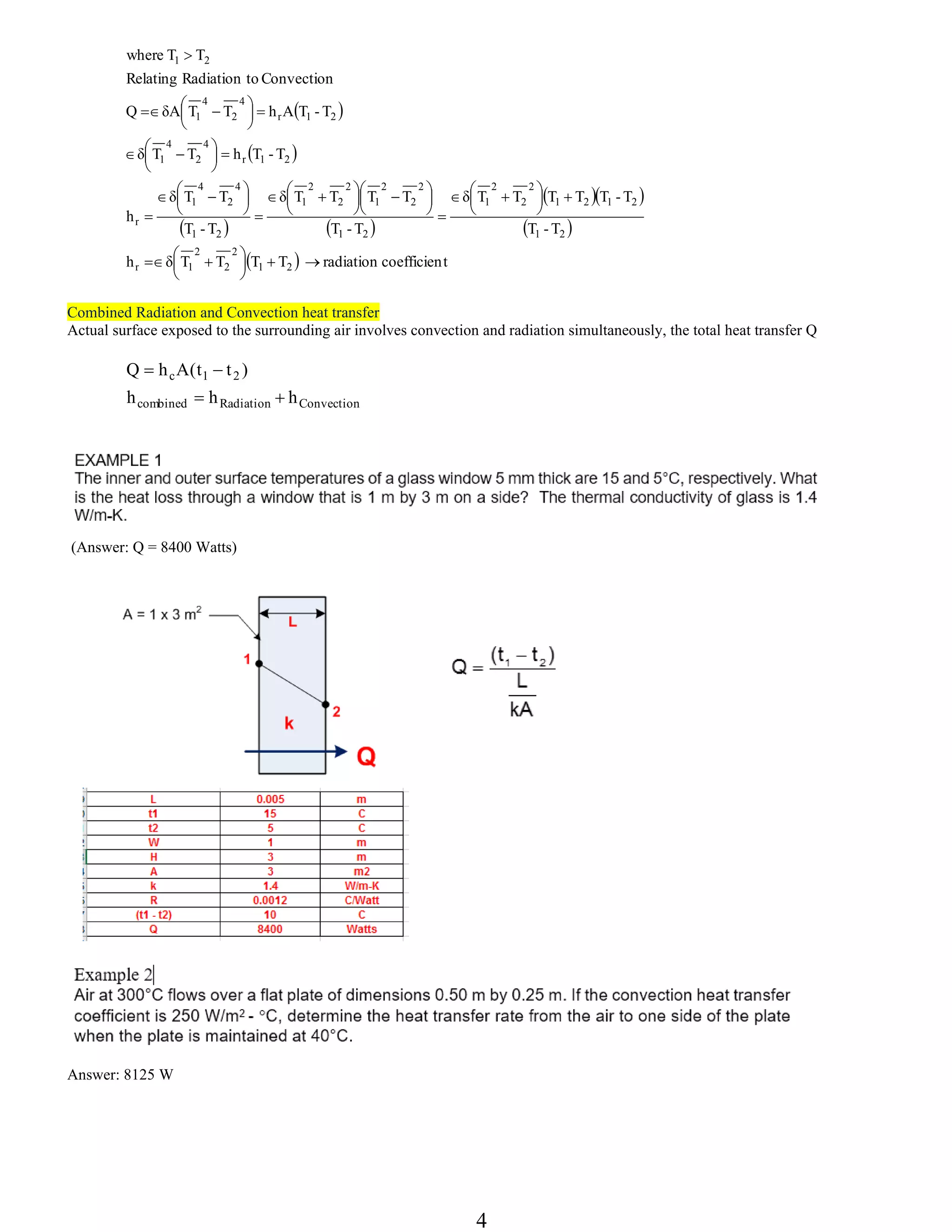 Fundamentals of heat transfer lecture notes | PDF