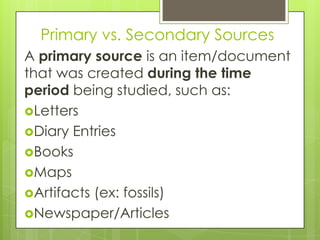 Fundamentals of history | PPT