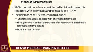 Fundamentals of hiv and aids | PPT