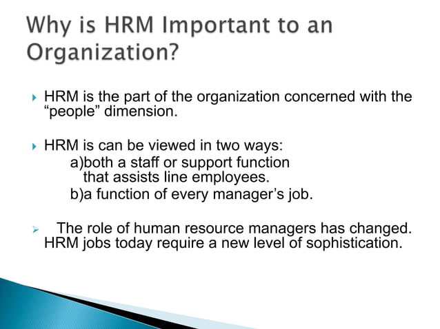 Fundamentals of Human Resource Management | PPTX | Human Resources ...
