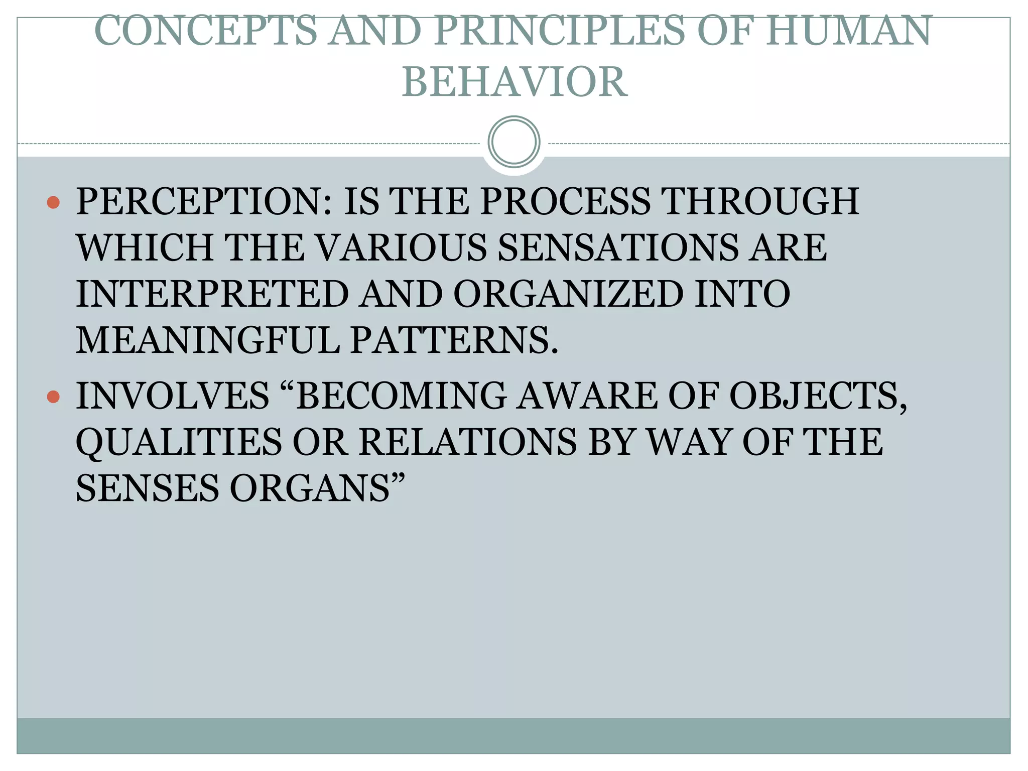 Fundamentals of human behavior | PPTX