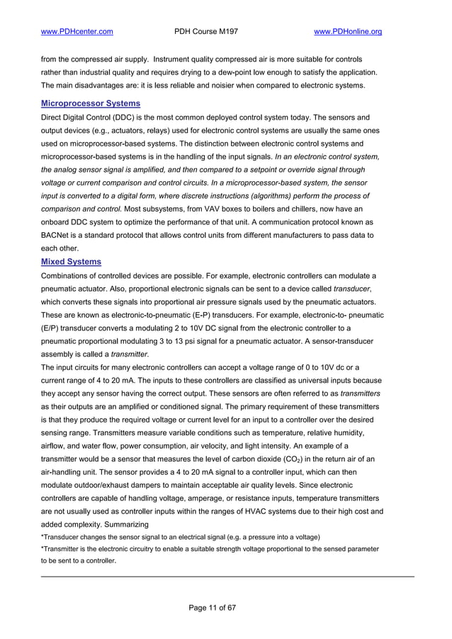 Fundamentals of hvac controls | PDF