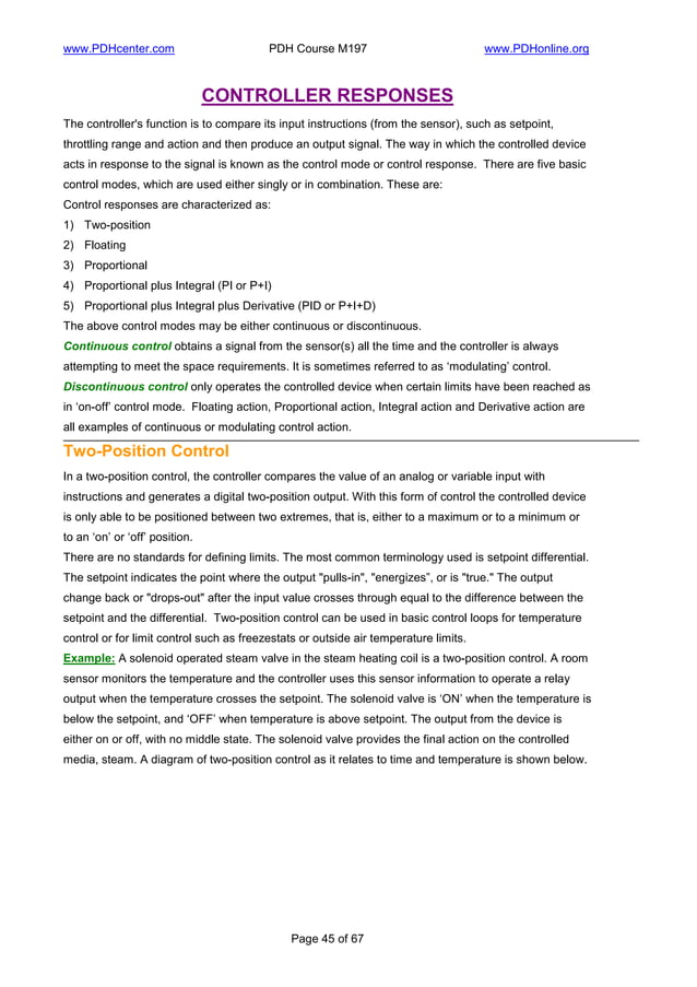 Fundamentals of hvac controls | PDF