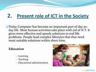 Fundamentals of ict n krishantha | PPTX