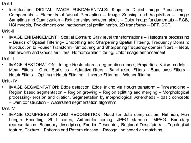 Fundamentals of Image Processing & Components.ppt | Photo Editing Software | Computer Software ...