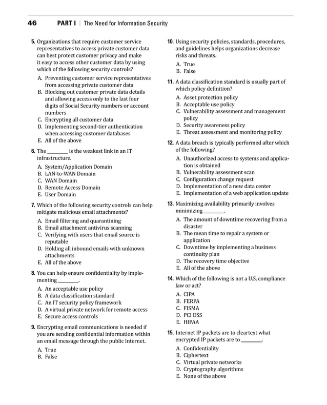 Fundamentals of information systems security ( pdf drive ) chapter 1 | PDF | Internet | Computing