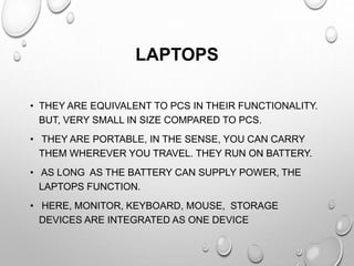 Fundamentals of information technology | PPTX