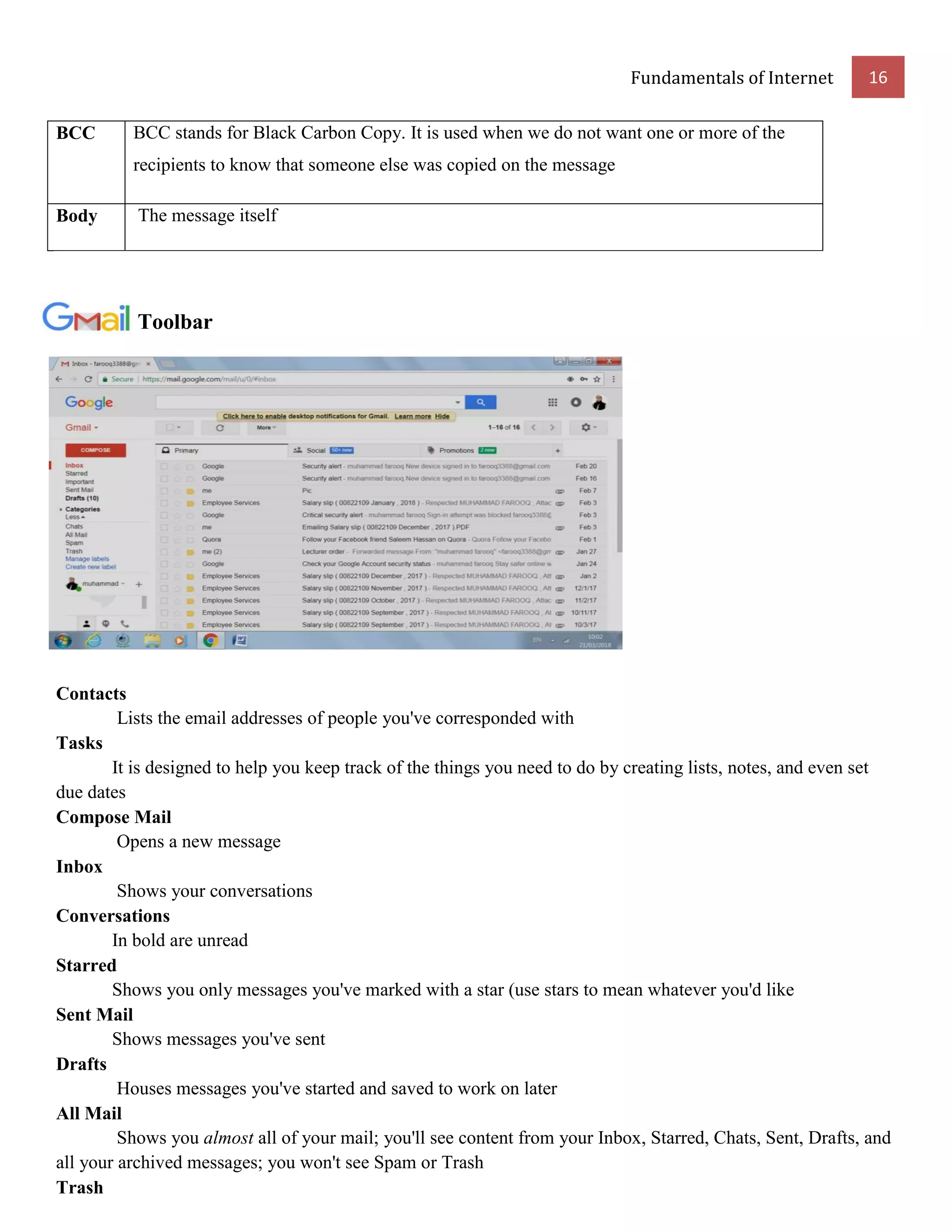 Fundamentals of internet | PDF