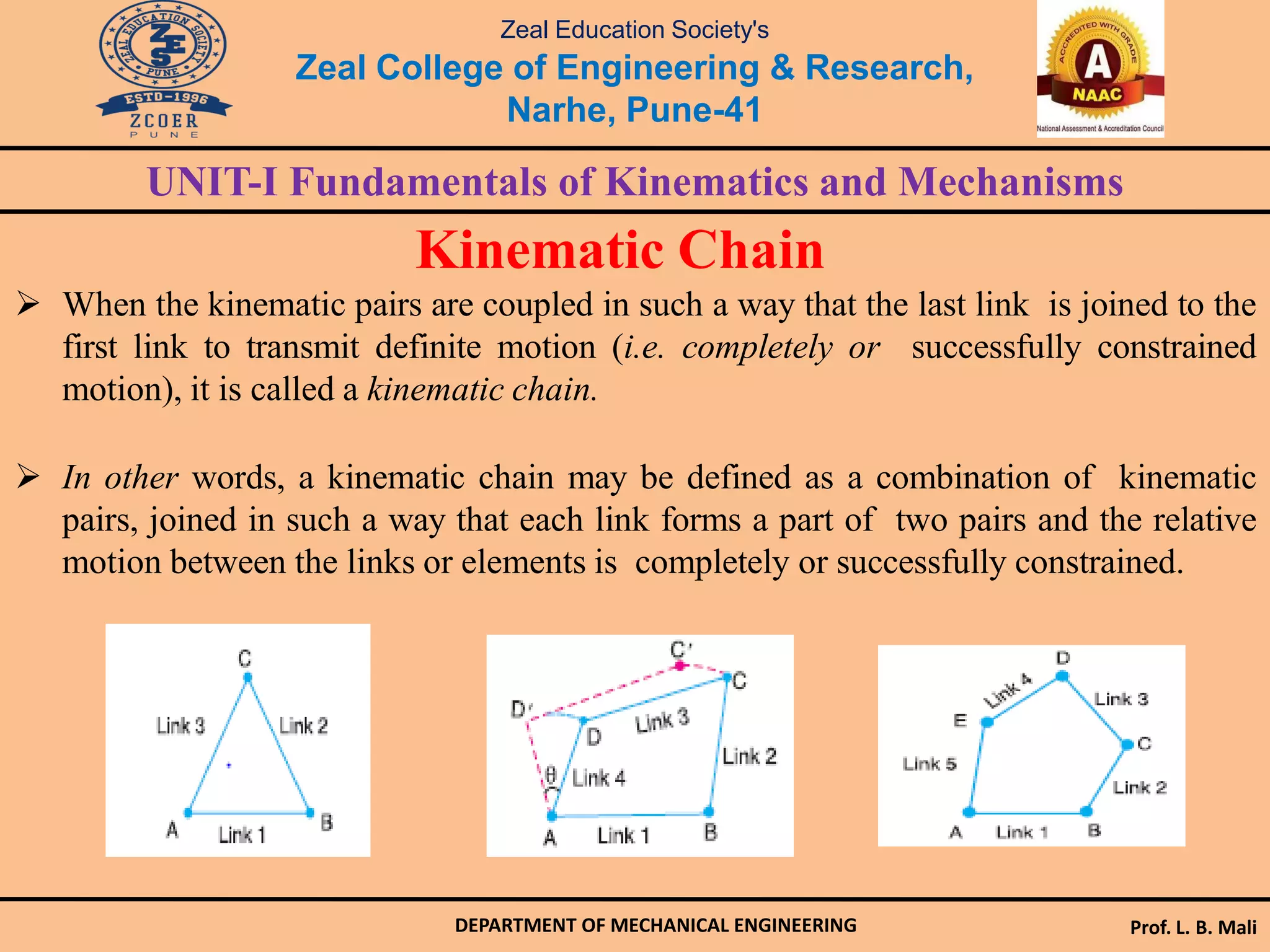 Fundamentals of Kinematics and Mechanism.pdf | Robotics | Technology & Computing