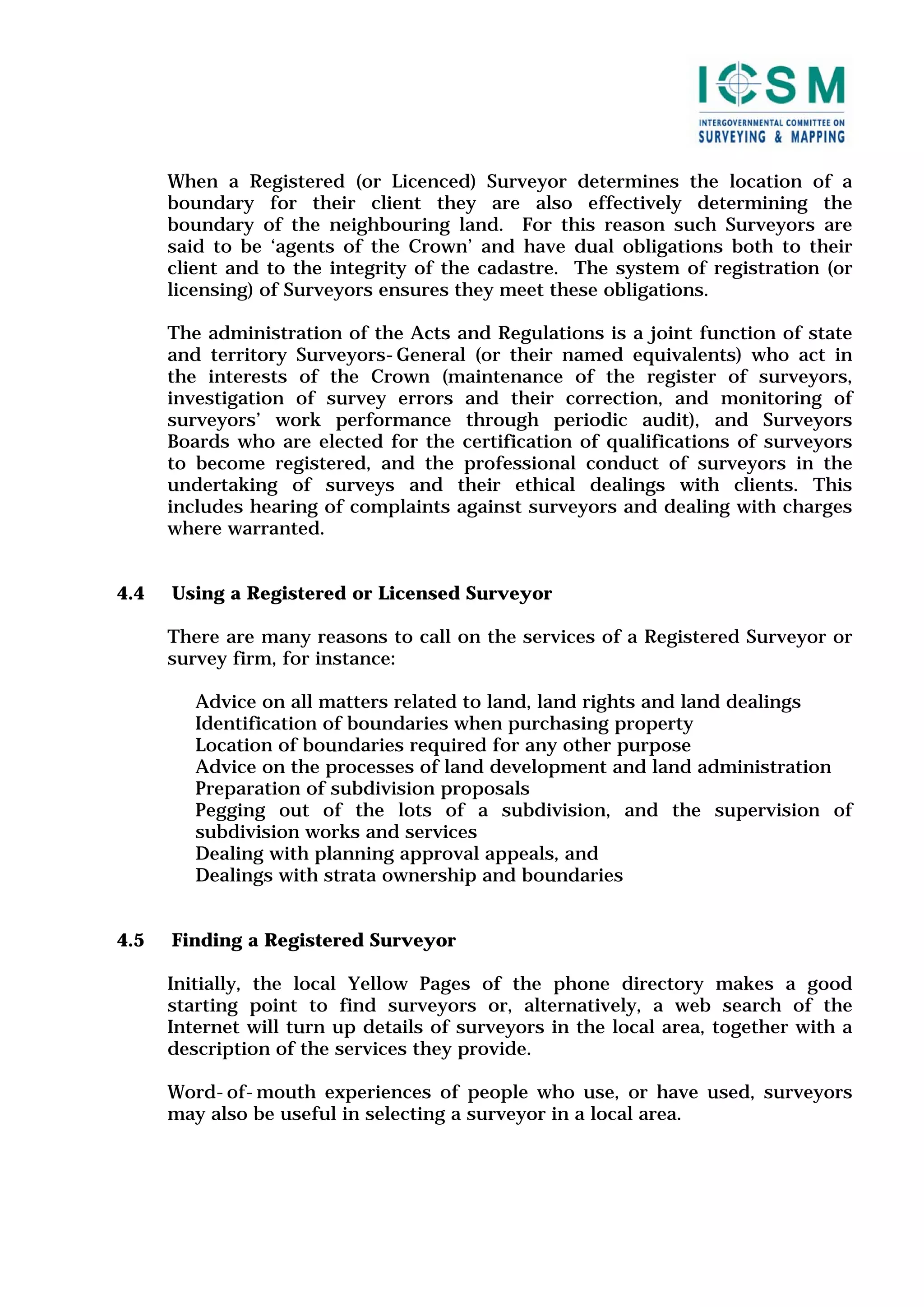 Fundamentals of land_ownership_land_boundaries_and_surveying | PDF
