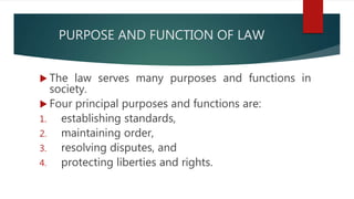 Fundamentals of law -ece | PPTX