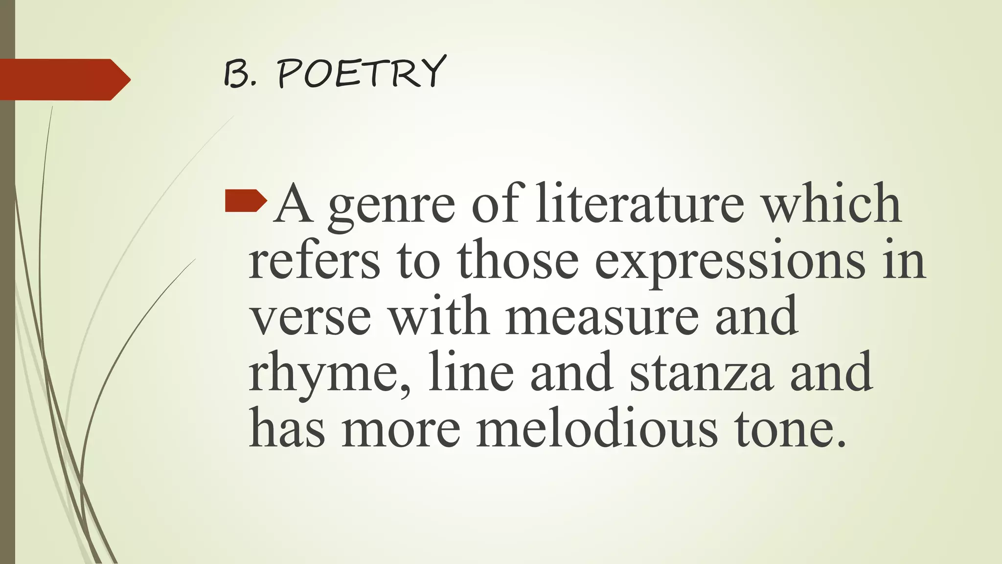 Fundamentals of literature | PPTX