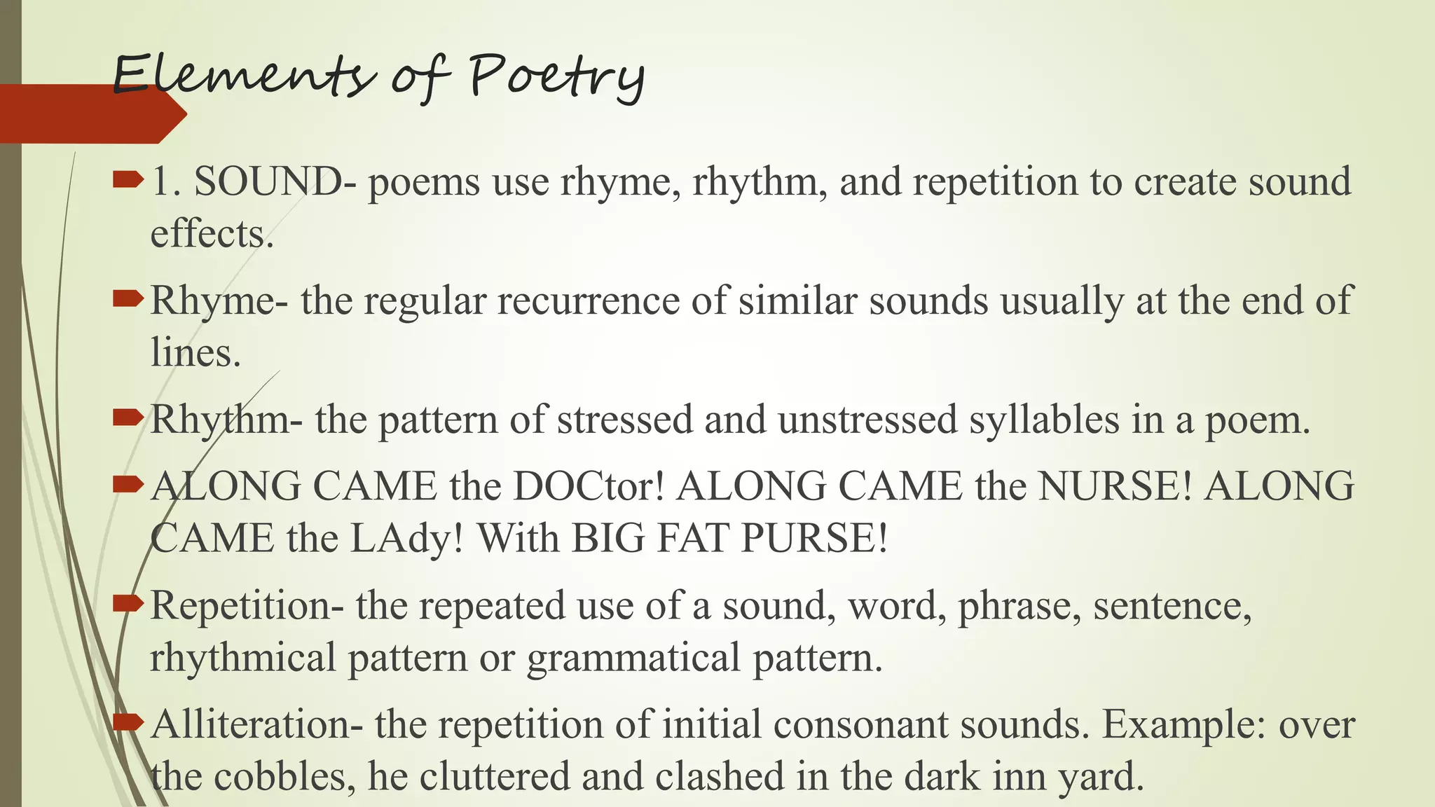 Fundamentals of literature | PPTX