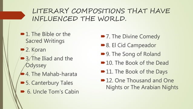Fundamentals of literature | PPTX