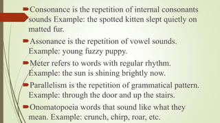 Fundamentals of literature | PPTX