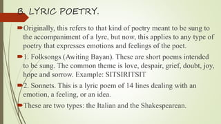 Fundamentals of literature | PPTX