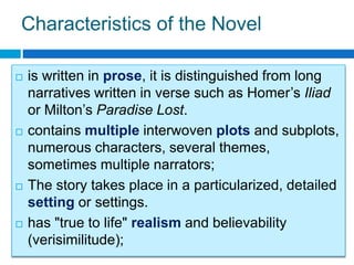 Fundamentals of Literature: Fiction ppt | PPTX