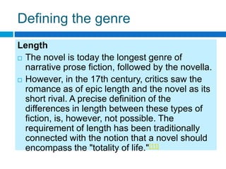 Fundamentals of Literature: Fiction ppt | PPTX