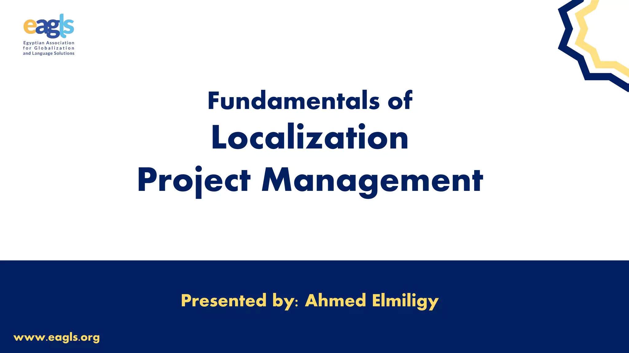 Fundamentals of Localization Project Management | PPTX