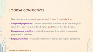 Fundamentals of logic 1 | PDF