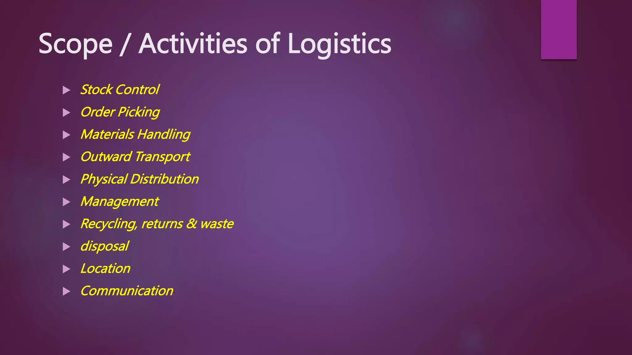 Fundamentals of Logistics.pptx