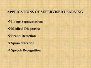 FUNDAMENTALS OF MACHINE LEARNING & IT’S TYPES | PPT