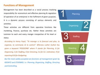 Fundamentals of management part-1 | PPT