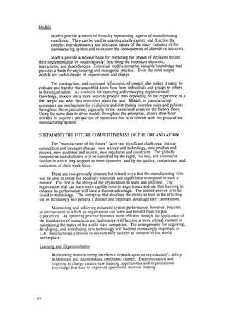 Fundamentals of manufacturing excellence | PDF