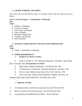 Fundamentals of marketing | DOCX