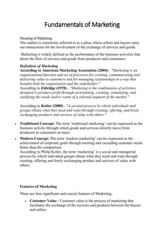 A book about the fundamentals_of_Marketing | PDF